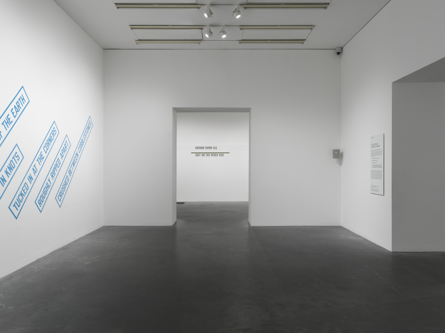 Lawrence Weiner, London | Artist Rooms